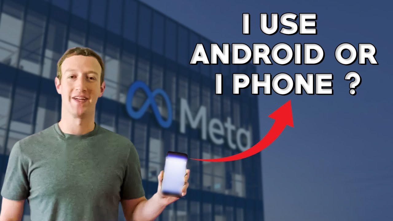 What phone Mark Zuckerberg use ? - YouTube