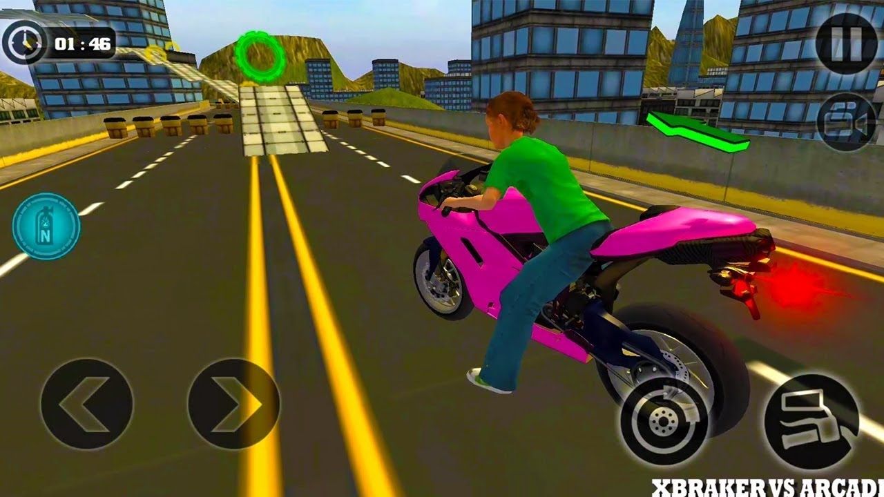 Kids MotorBike Stunt Rider 3D New Moto Unlocked - Android GamePlay ...