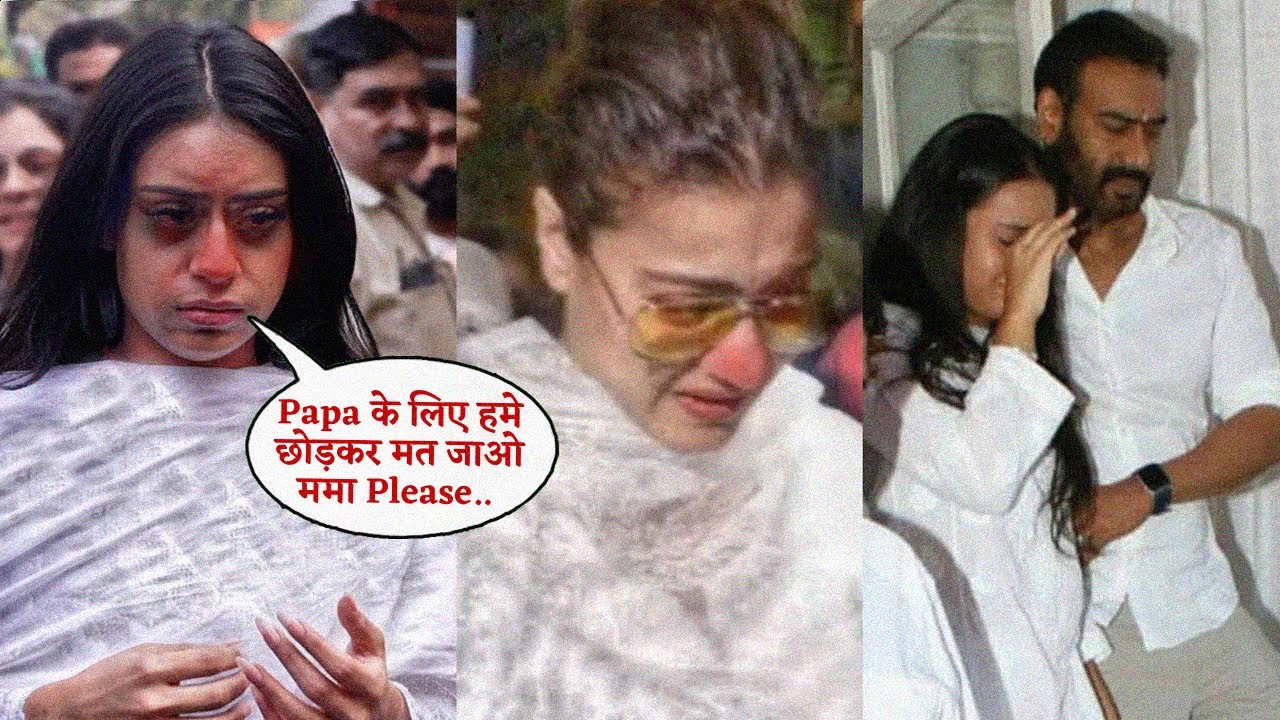 Nysa Devgan Crying After Kajol and Ajay Devgn's Divorce After 24 Years ...