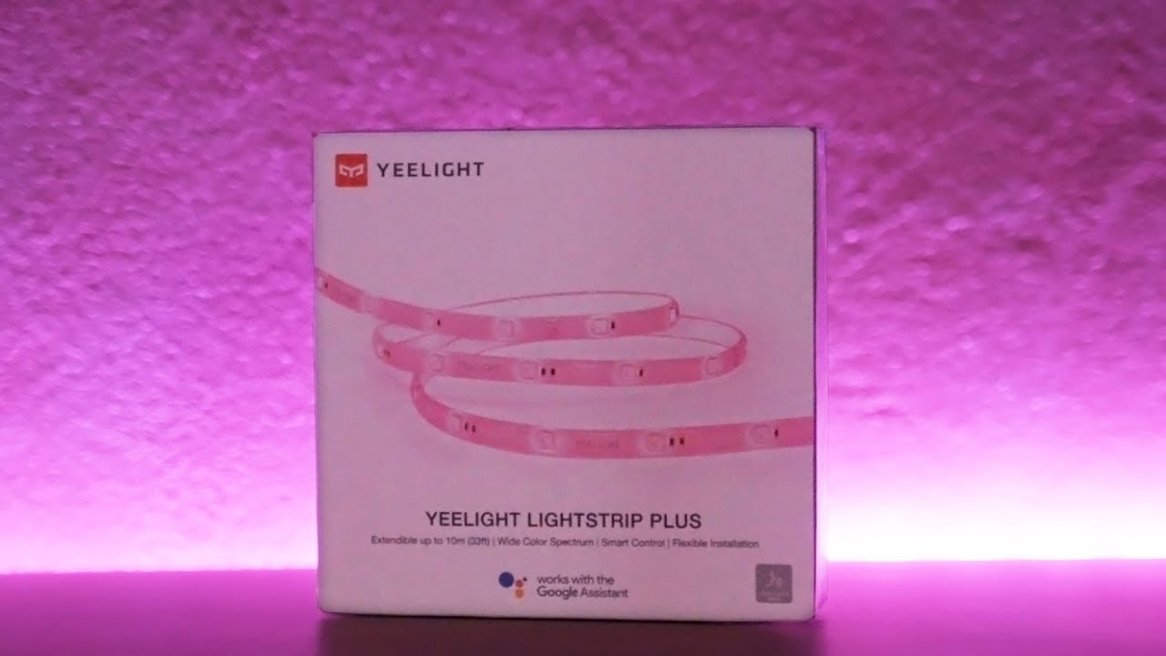 Yeelight Lightstrip Plus - Inteligentny pasek LED RGB - YouTube