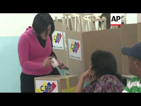 Voting in Venezuela's presidential elections continues - YouTube