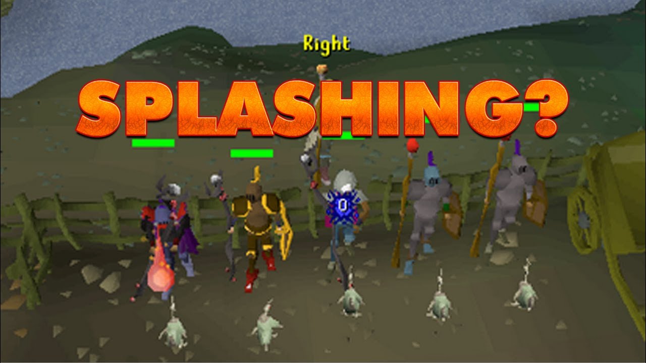 RuneScape Old School Team Has Fixed Splashing - Win - YouTube