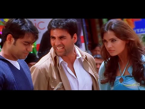 अजय देवगन और अक्षय कुमार की इंसान फिल्म की लड़ाई - Akshay Kumar | Zabardast Bollywood Scene
