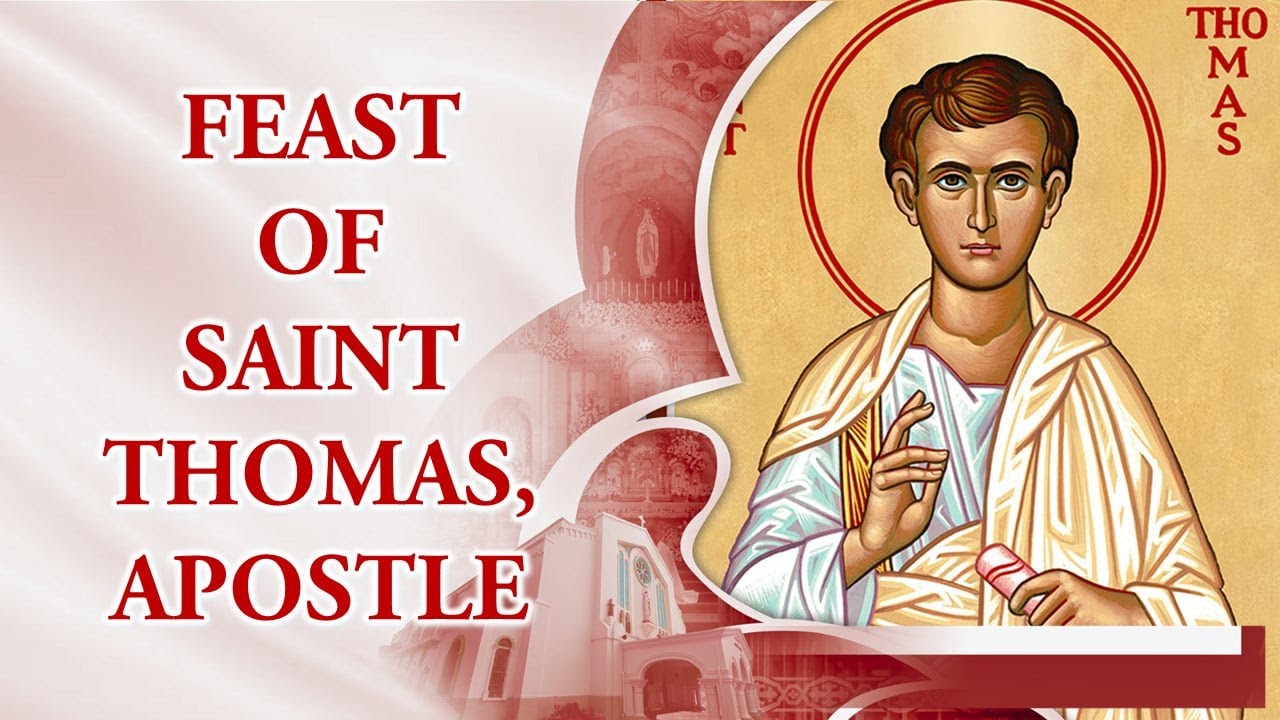 July 3, 2025 - Vespers and 6:00 PM Mass on the Feast of Saint Thomas ...