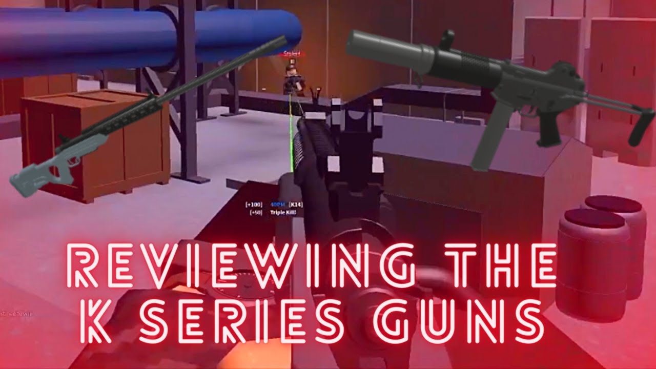 reviewing the K SERIES guns! (roblox phantom forces) k2 k7 k14 k1a ...