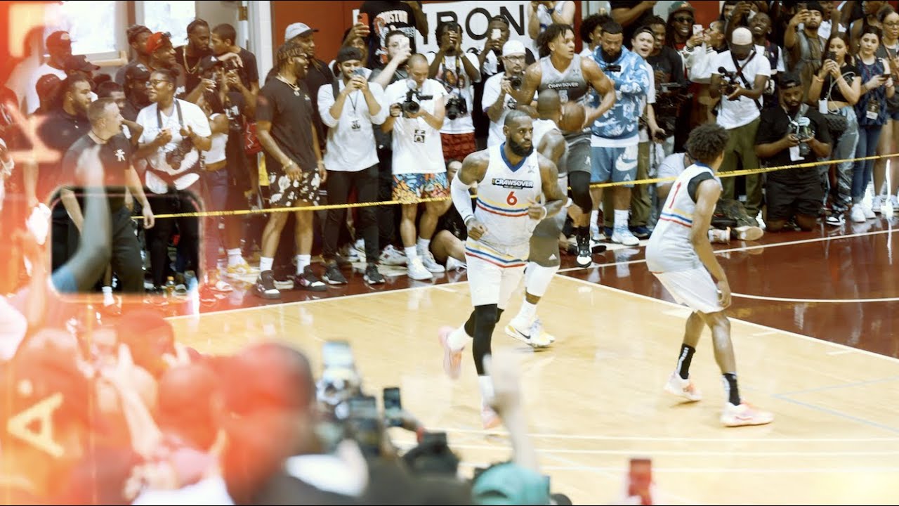 LeBron James in 4K | Seattle Pro AM - YouTube