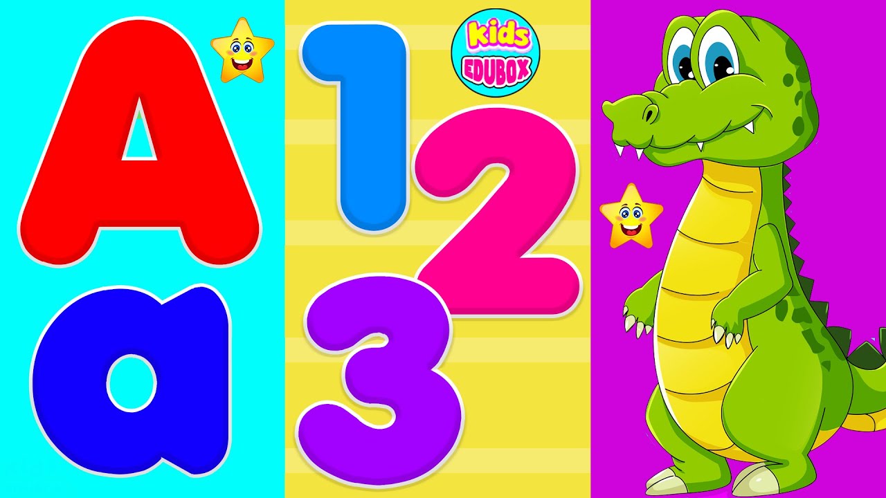 ABC & 123 Learning Videos For Preschool | ABC And One Two Three | ABC ...