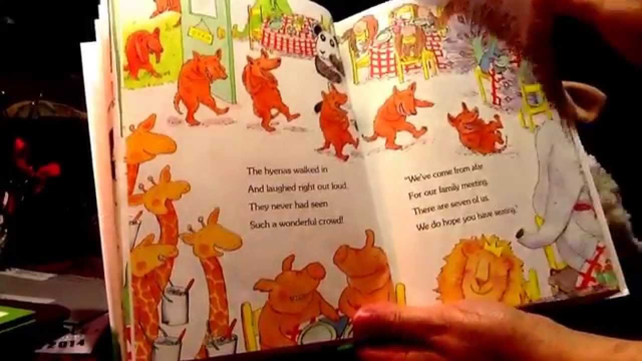 Annie reads: Dinner at the Panda Palace - YouTube
