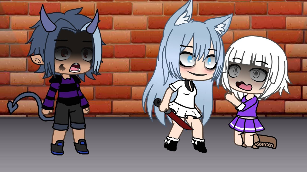 alleyway madness 😫🤚 -gacha life/club- - YouTube