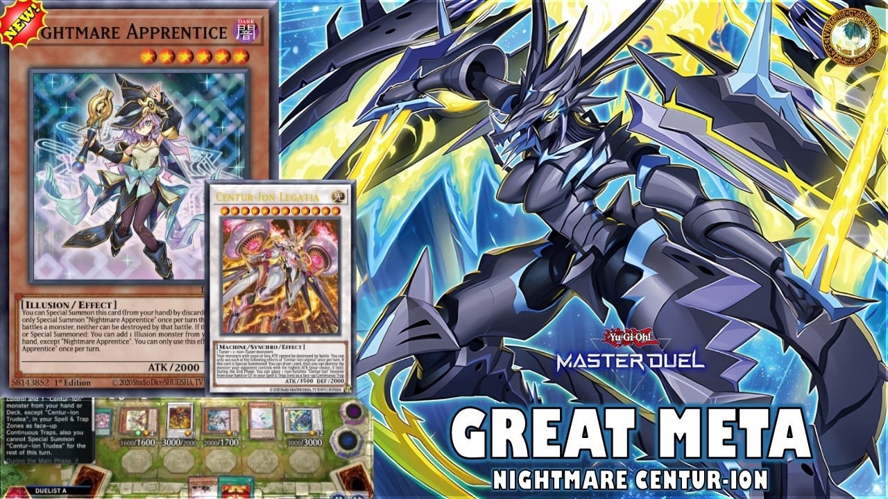 CENTUR-ION CHAOS DRAGON ARCHFIEND w/ Nightmare Apprentice | Tips and ...