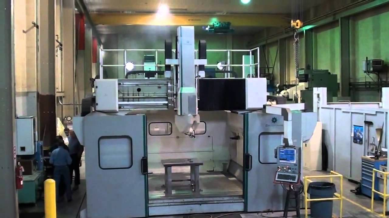 ZIMMERMAN BOKO 5-AXIS PORTAL TYPE HIGH SPEED VMC, Got Machinery, T R ...