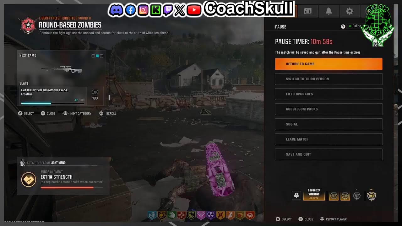 Coach Skull live stream - YouTube
