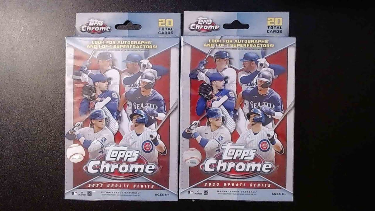 2022 Topps Chrome Update Hanger Box Review - YouTube