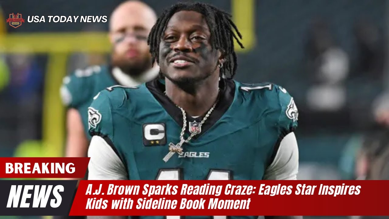 A.J. Brown Sparks Reading Craze: Eagles Star Inspires Kids with ...