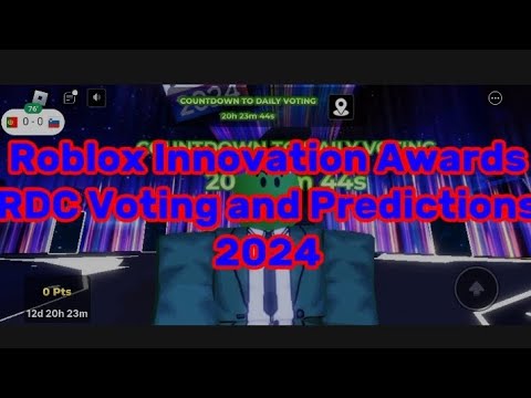 Roblox Innovation Awards 2024 RDC Voting and Predictions - YouTube