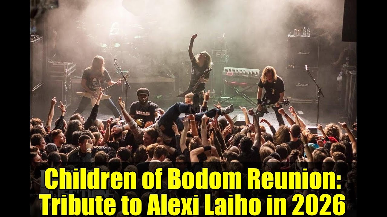 Children of Bodom Reunion: Tribute to Alexi Laiho in 2026 | Metal News ...