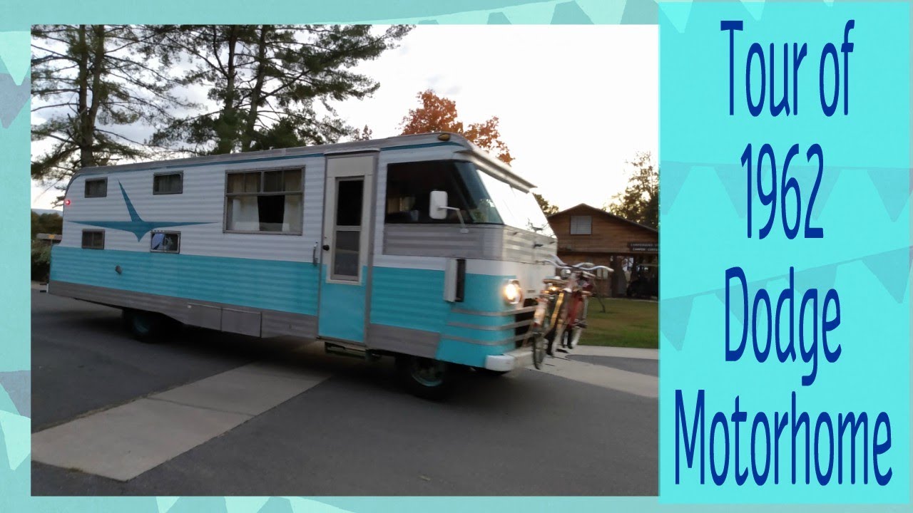 Video tour of vintage 1962 Dodge motorhome from Smoky Mountain Vintage ...