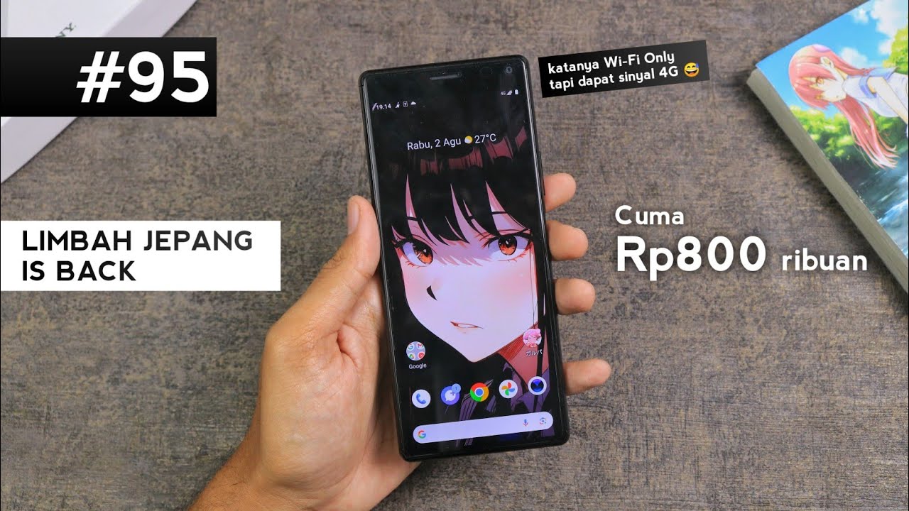 Cuma 800 ribuan, HP Limbah Jepang is back ! - SONY XPERIA 8 di tahun ...