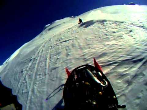 snowmobiling to the top of Mt. Baker - YouTube