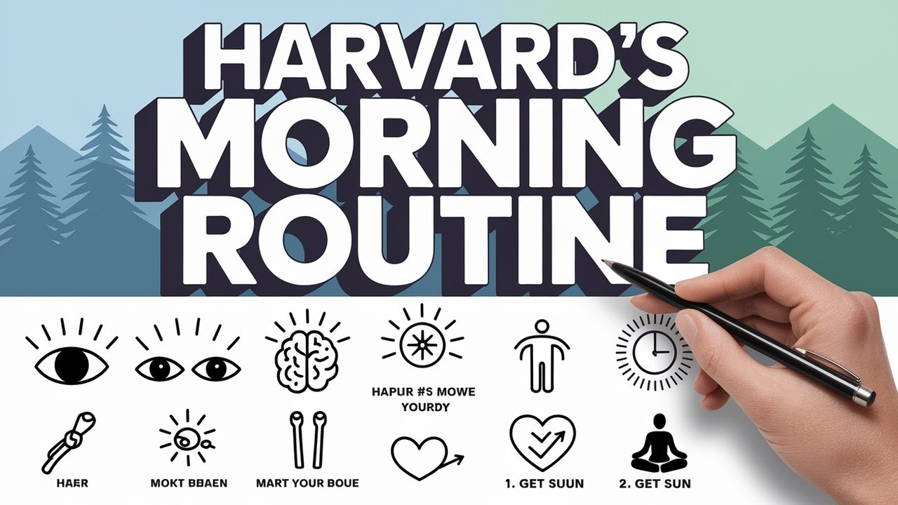 The Morning Routine That Harvard Researchers SWEAR By - YouTube