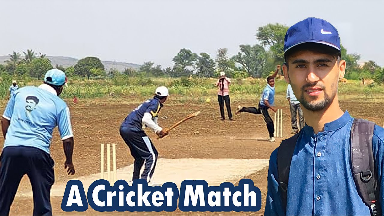 A cricket Match 🏏 in Village - YouTube