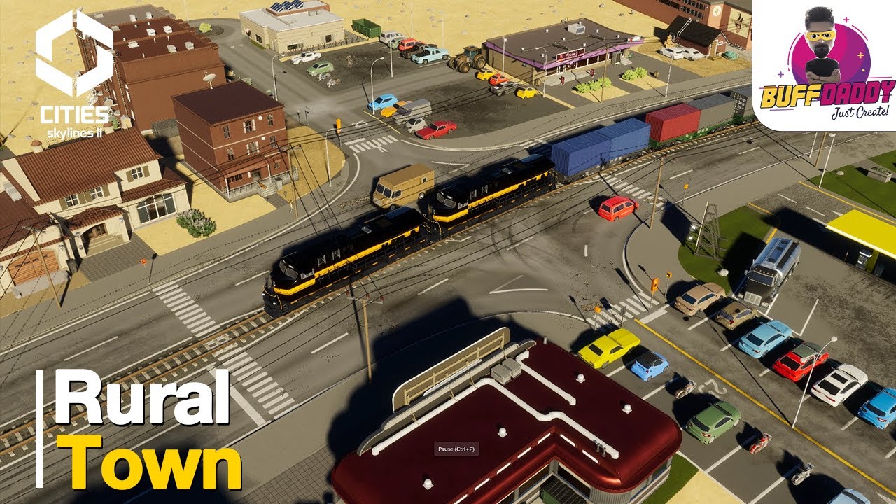 Cities Skylines II - Rural Town - YouTube