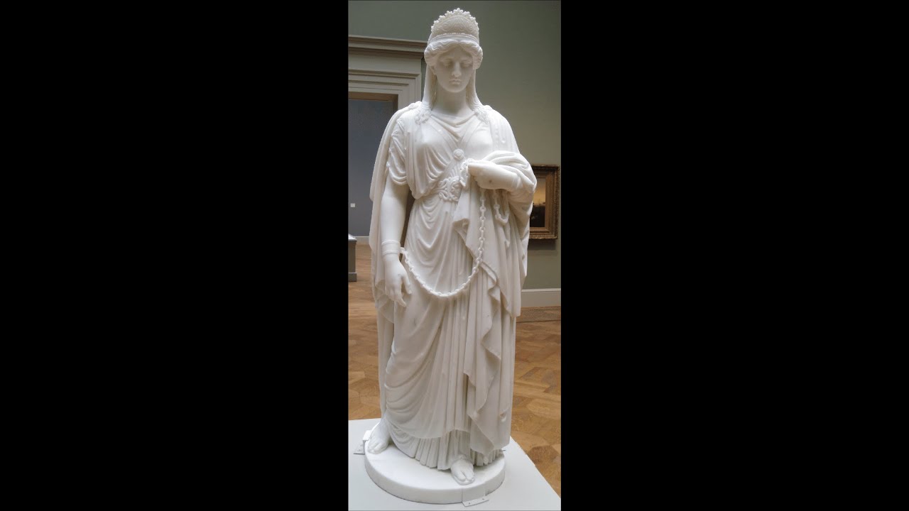 Queen Zenobia in chains, by by Harriet Hosmer - YouTube