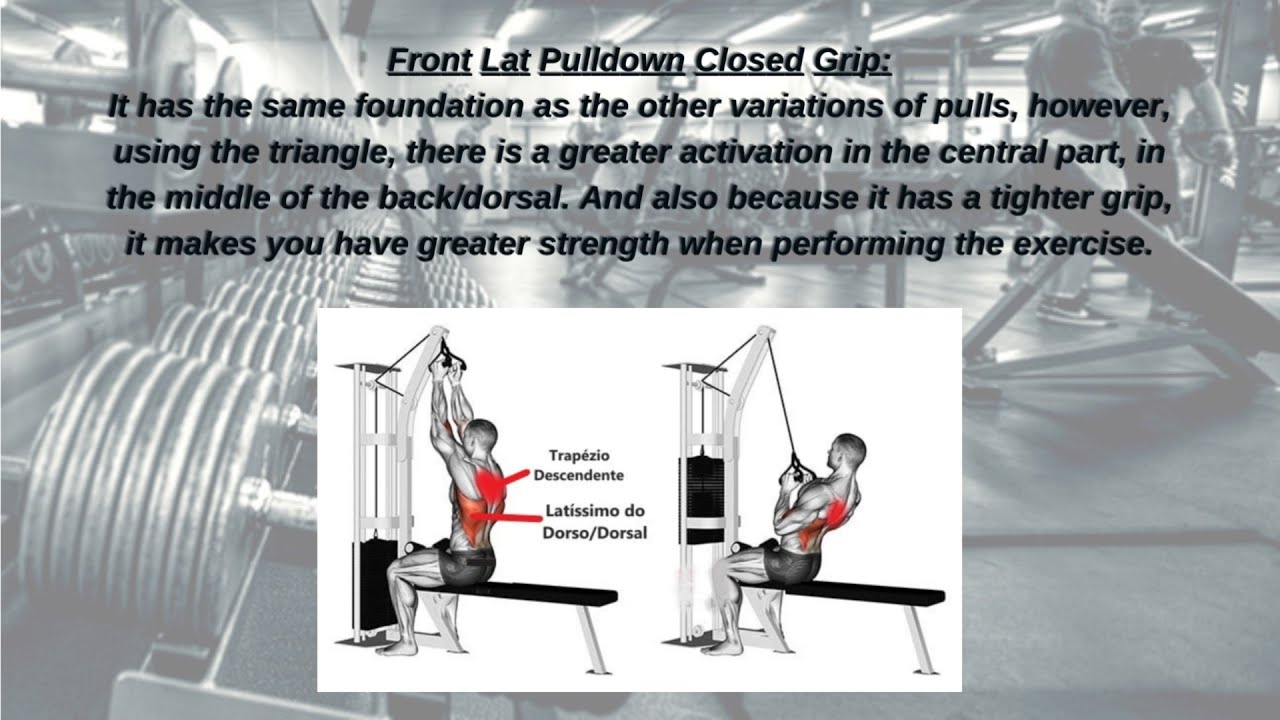 Como fazer/how to do e para que serve a Puxada/Pulley com Triângulo ...