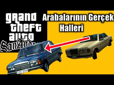 Gta San Andreas Arabalarının Gerçek Halleri
