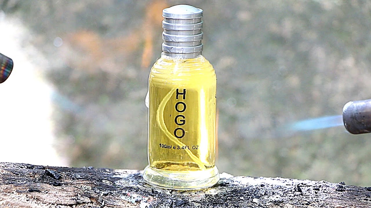 PERFUME VS GAS TORCH - YouTube