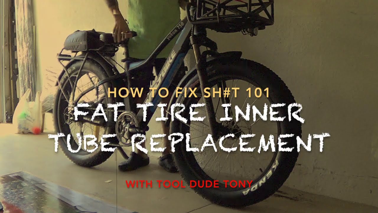 Bike Inner Tube Replacement - YouTube