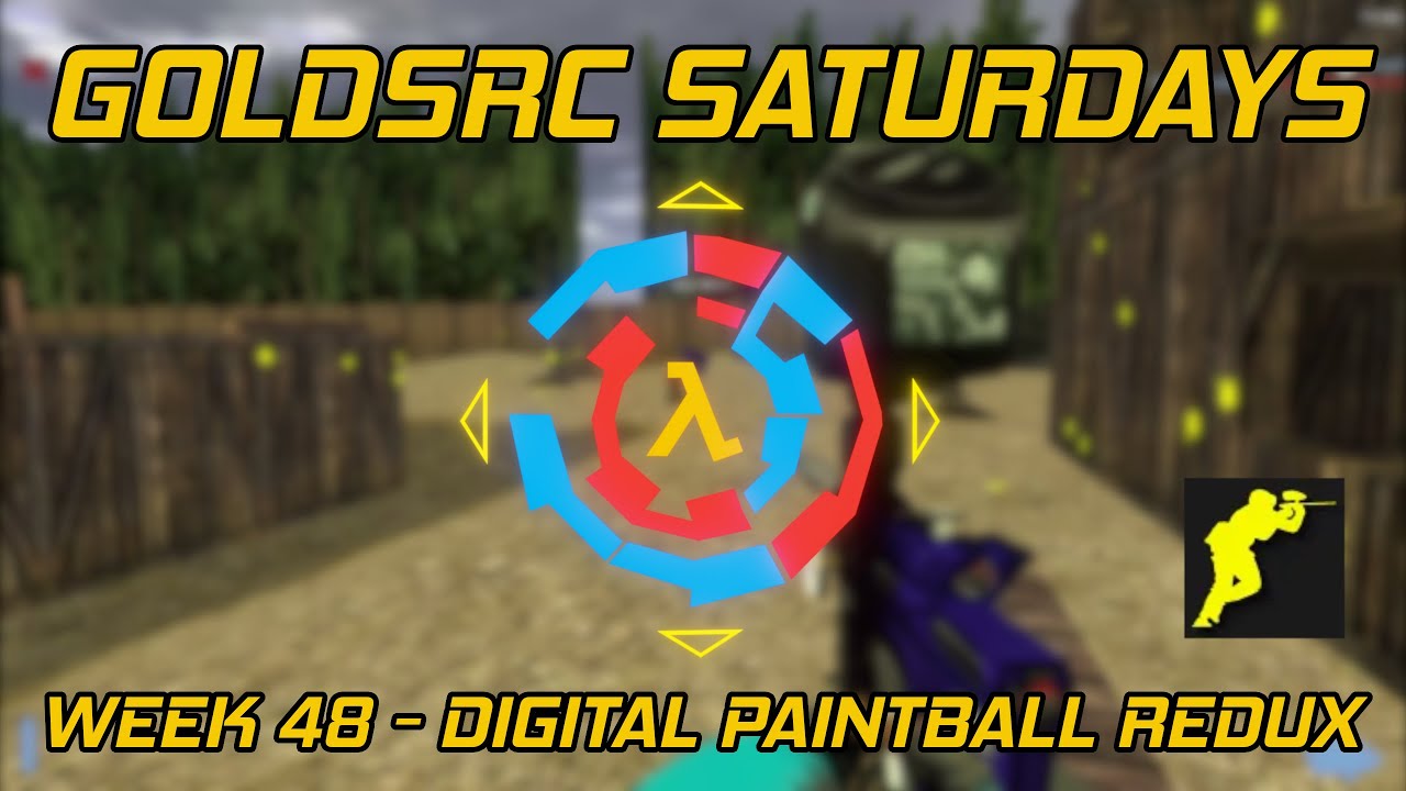 GoldSrc Saturdays Full Stream #48 - Digital Paintball Redux - YouTube
