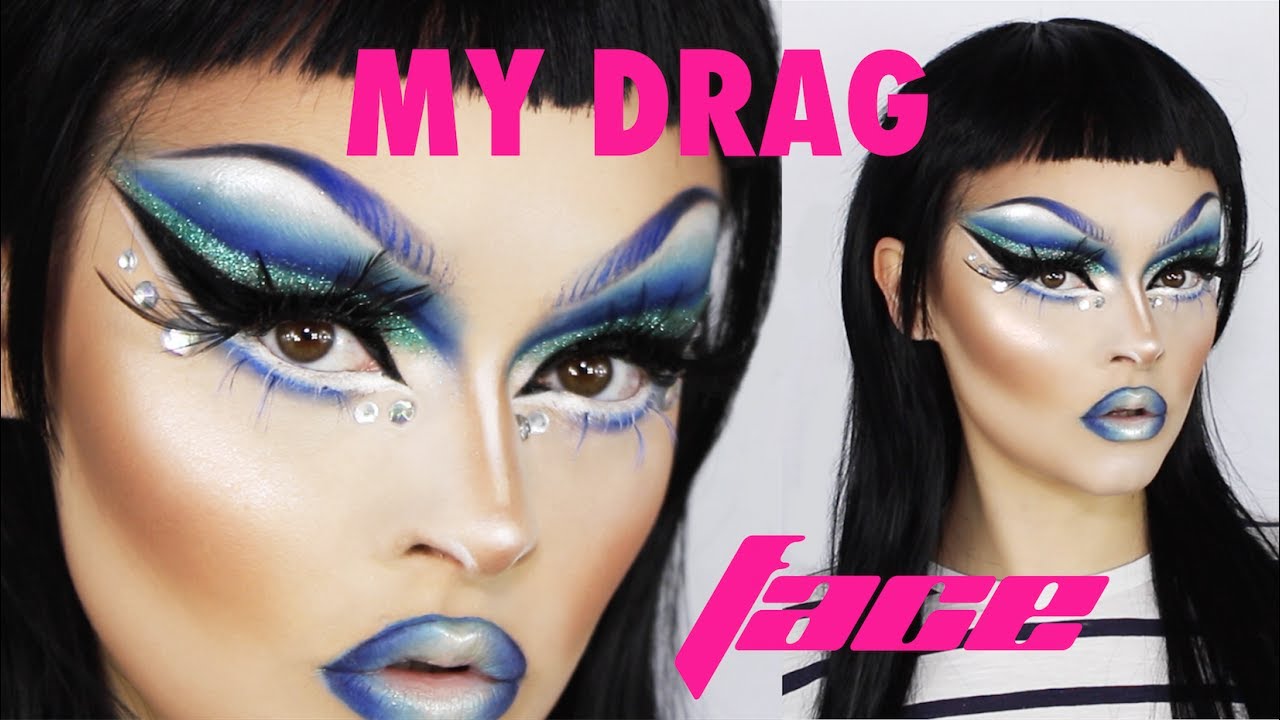 MY DRAG FACE! - YouTube