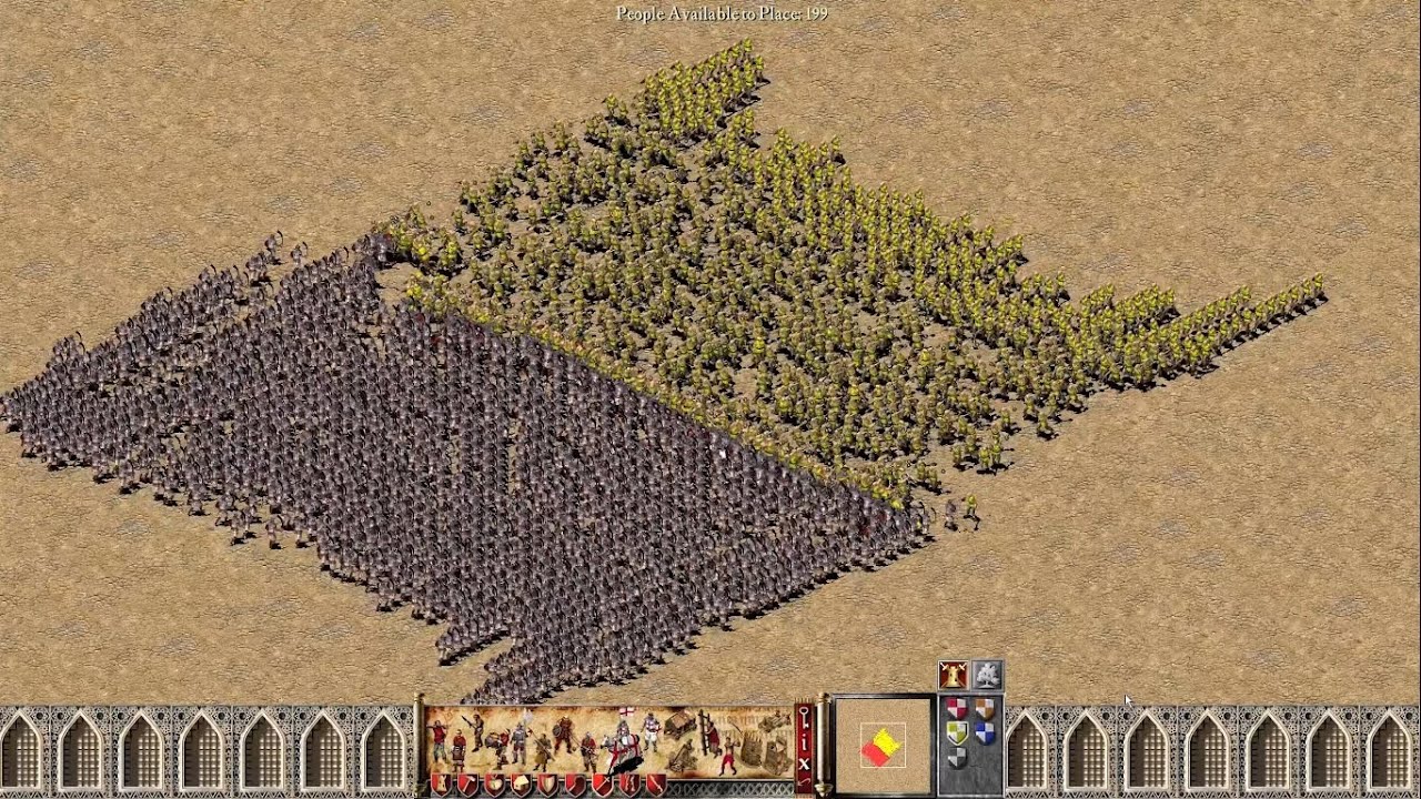 1300 Arabian Swordsman vs 1000 Maceman - YouTube