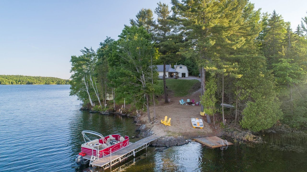 Sand Lake - 1207 Krings Lane, Plevna - YouTube