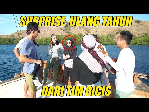SURPRISE ULANG TAHUN DARI TIM RICIS, Terharu... 😭 + Buka Kado