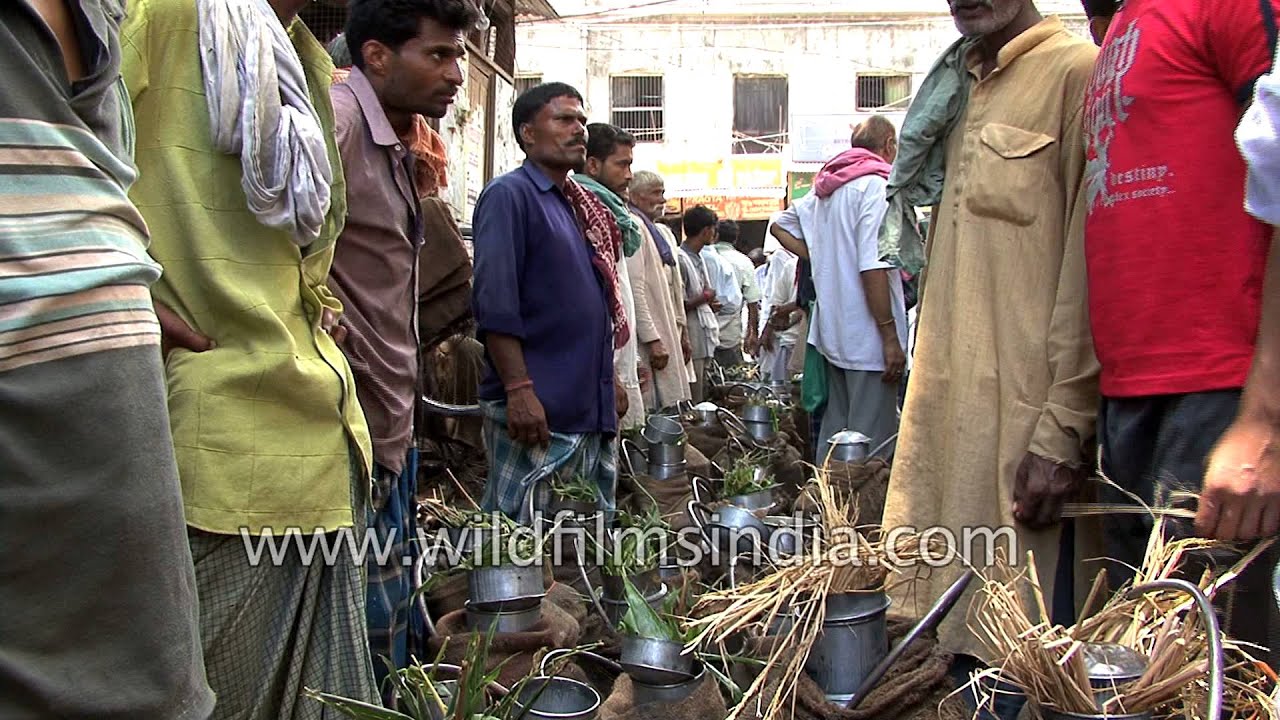 'Dhoodh Mandi' or Milk Market - Varanasi - YouTube