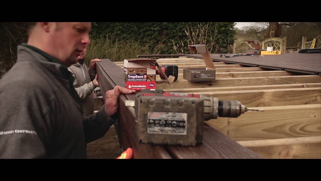 Composite Decking Installation Demo - YouTube