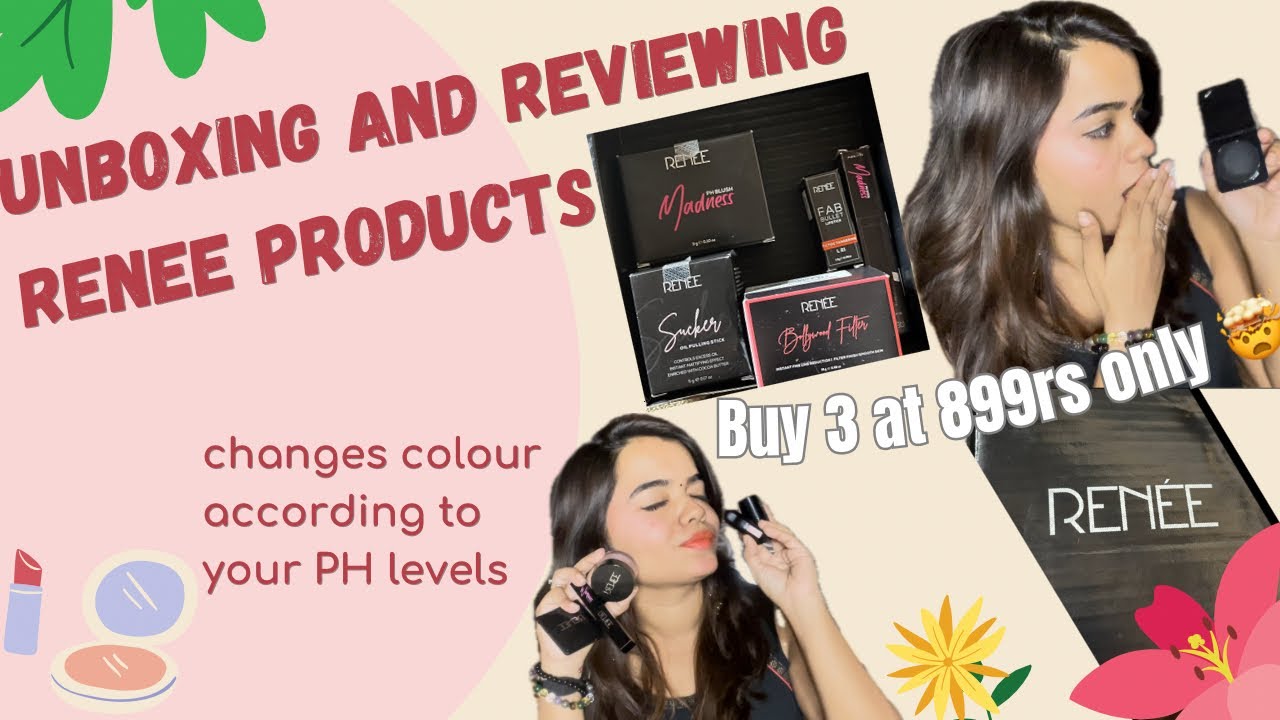 Non Sponsored RENEE Products Review | Black Colour changing Lipbalm ...