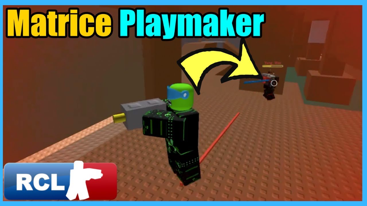 Matrice The Playmaker Roblox RCL (not Prison Life) - YouTube