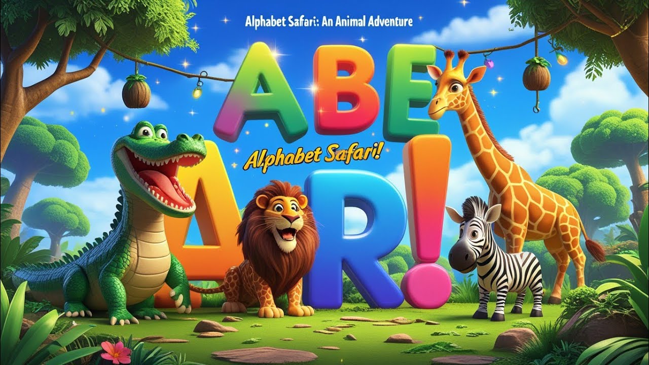 Alphabet Safari: Fun ABC Adventure with Jungle Animals - YouTube