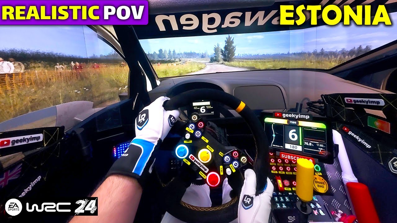 Realistic SIMULATOR WRC Rally Estonia 2025 | EA SPORTS WRC 24 - YouTube