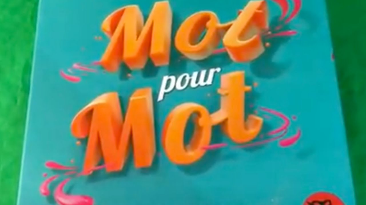 La règle du jeu "Mot pour Mot" - YouTube
