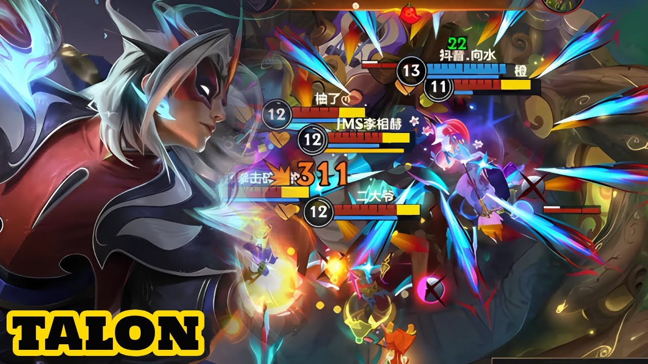 Wild Rift Talon _ Top 1 Talon(Splendor Opus Talon skin) Gameplay Rank ...