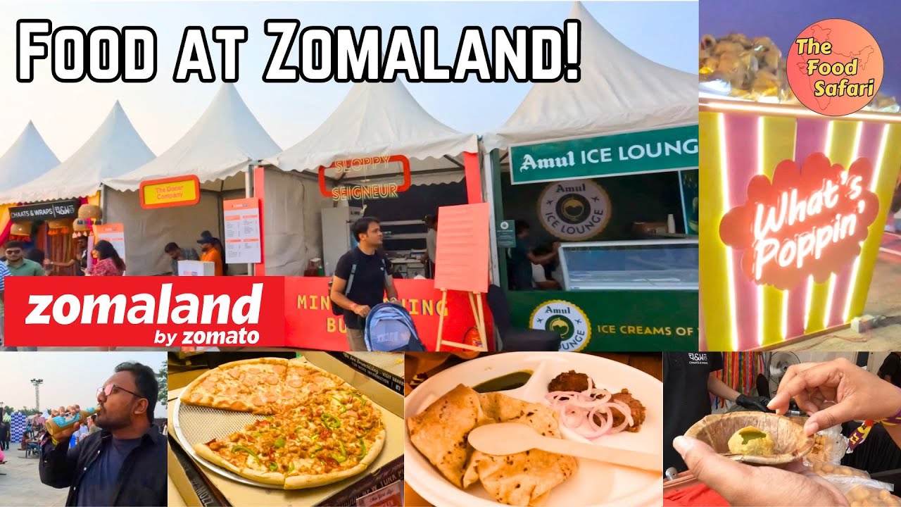 Food at Zomaland! Lets talk about food | Is this event a worth visit? # ...