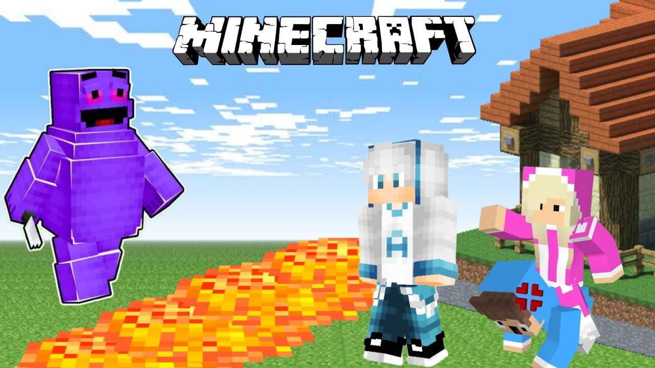 Reaksi Minecraft Rumah Paling Aman, Akudav, Mipan, Zuzuzu, Momon ...