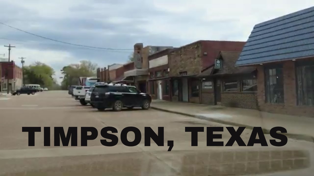Timpson, Texas – Small Railroad Town in the Heart of #Texas #Drive ...