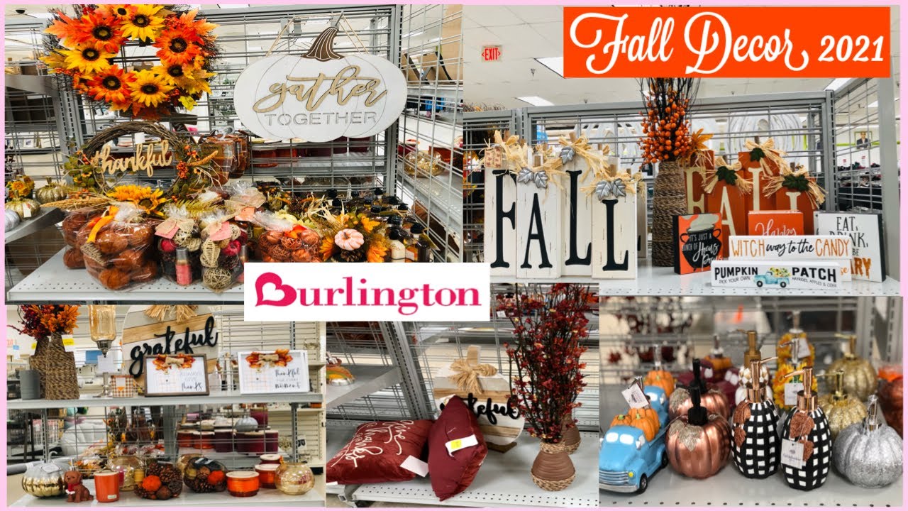 BURLINGTON FALL DECOR 2021 | BURLINGTON NEW FINDS 2021 * SHOP WITH ME ...