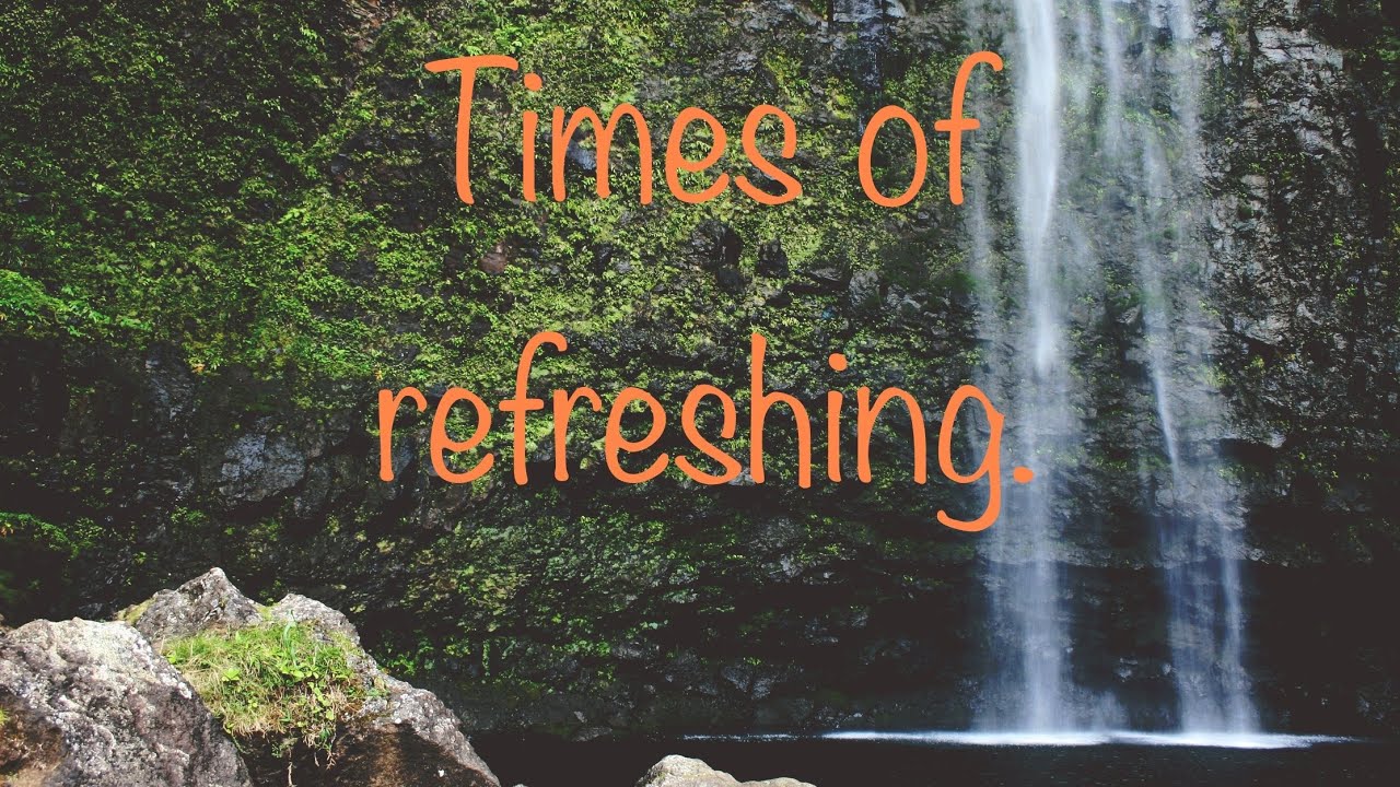 Refresh yourself. - YouTube