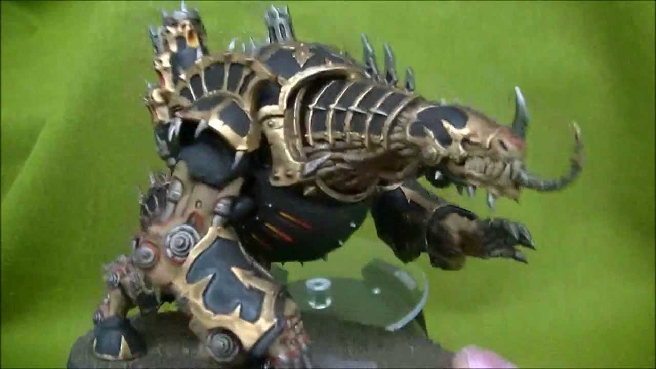 Chaos Space Marine Magnetized Forgefiend Maulerfiend Model Showcase ...